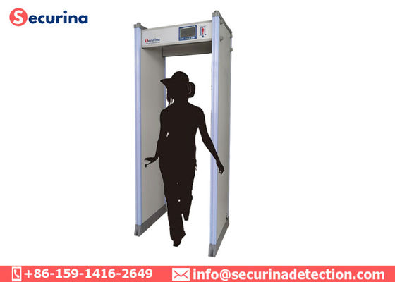 Infrared Remote Control Full Body Metal Detectors , Metal Detector Door ...