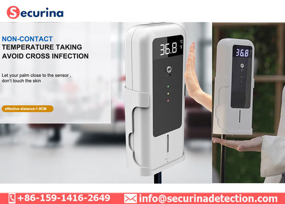 LED Display Touchless Fever Detection System By Measuring Forehead Or Wrist