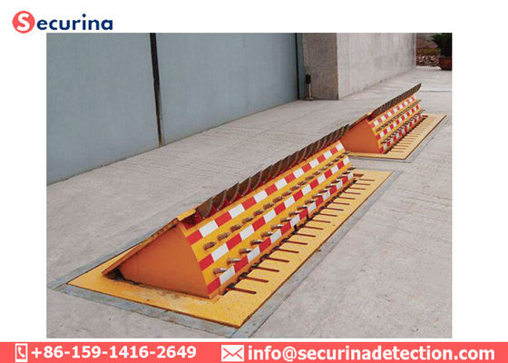 A3 Steel Security Traffic Control Hydraulic Road Blocker Spike Barrier ...