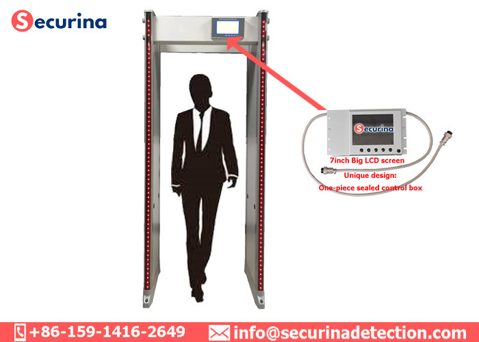 Outdoor Indoor Walk Through Body Scanner Fireproof Stable Performance