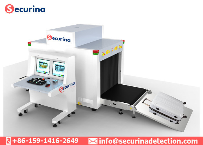 Railway Metro Station X Ray Baggage Scanner For Large Size Luggage