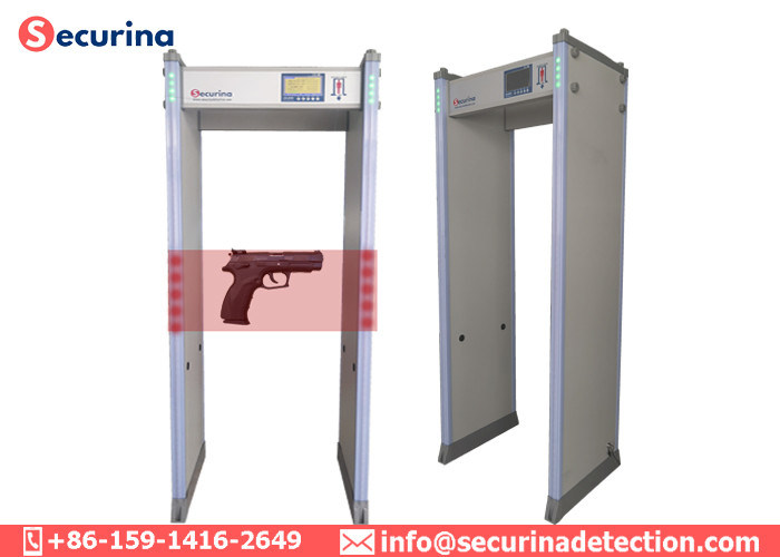 45 Zones Walk Through Door Frame Metal Detector DFMD For Entrance ...
