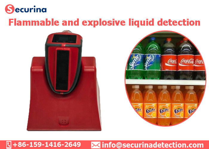Hand Held Airport Liquid Scanner Explosive Detector For Plastic Bottle ...