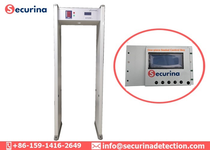70cm Pass Channel Door Frame Metal Detector 12 Independent Probes With ...