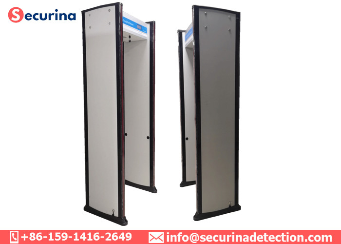 EDSP Technology 8 Zone Door Frame Metal Detector With LED Light Bar ...