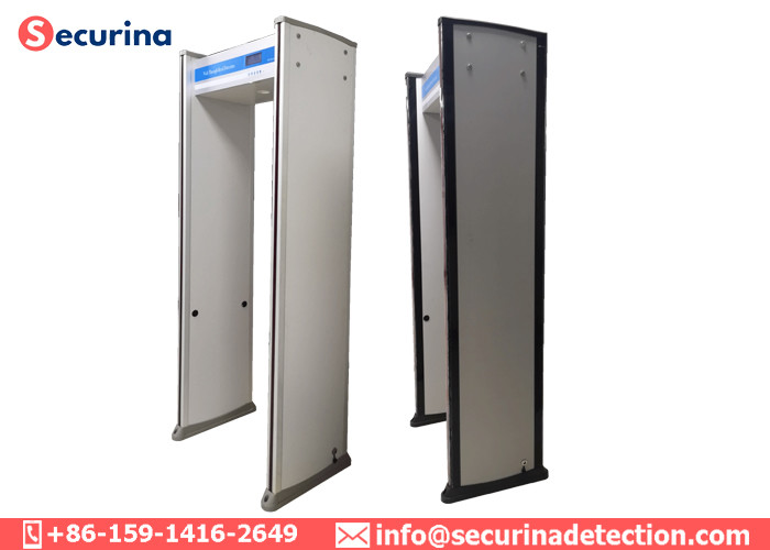 8 Distinct Pinpoint Zones Airport Security Metal Detectors , Full Body ...