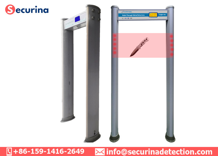 IP55 Ellipse Walk Through Security Gate , Security Check Door 300 ...