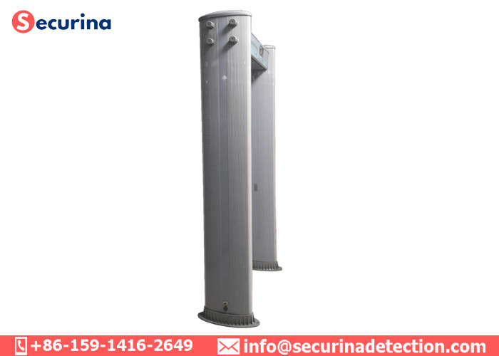Multi Detecting Zones Pass Through Metal Detector 100 Frequency With 2 ...