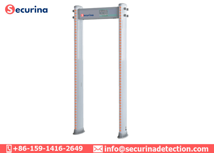 IP55 Ellipse Walk Through Security Gate , Security Check Door 300 ...