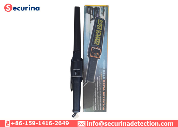 Audio Alert / Vibration Alarm Security Hand Held Metal Detector To ...