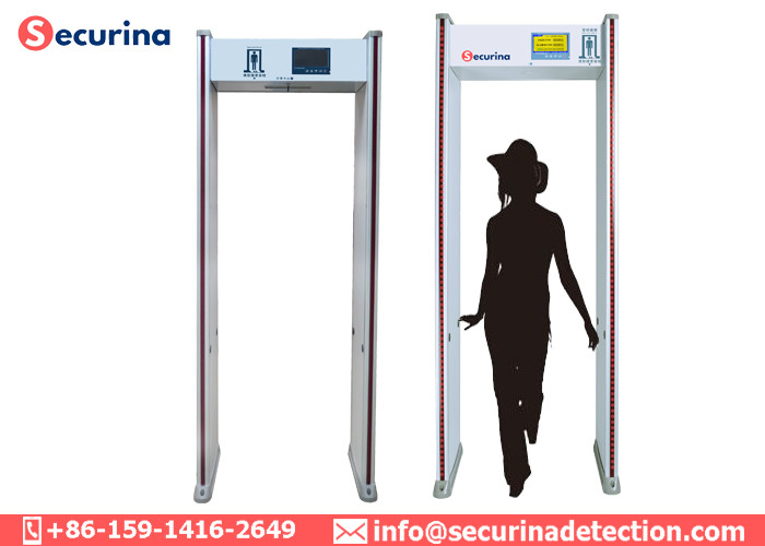 Tamper Proof Pass Through Metal Detector 33 Pinpoint Zone By Hardware ...