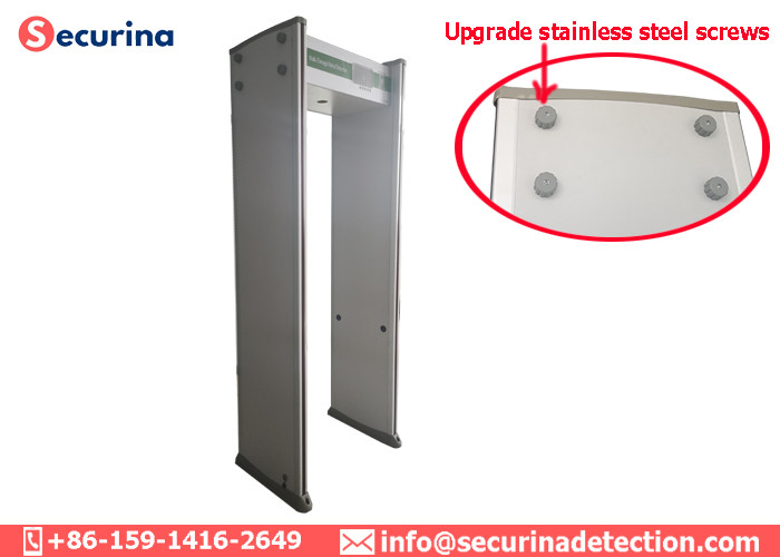 200 Level LCD Screen Metal Detector Security Doors With Intelligent ...