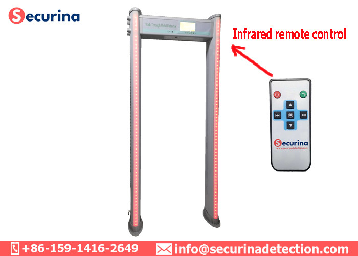 Visual Alarms Walkthrough Metal Detector , Airport Security Metal ...