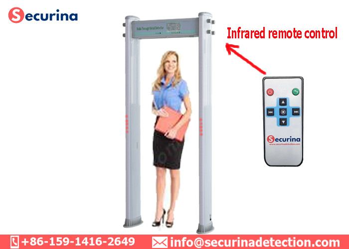 Elliptical Column Walk Through Security Detector , Door Frame Metal ...