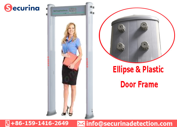 Intelligent 8 16 24 Zones Pass Through Metal Detector For Large Public ...