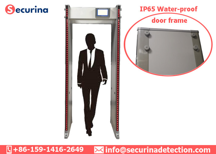 33 Zones Archway Security Gate Pass Through Metal Detector With ...