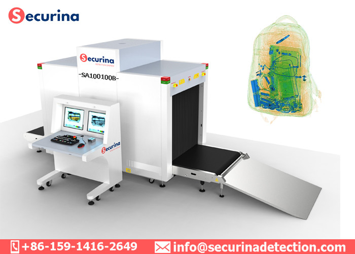 Middle Size Smart X Ray Baggage Scanner Oil Cooling For Public Security ...