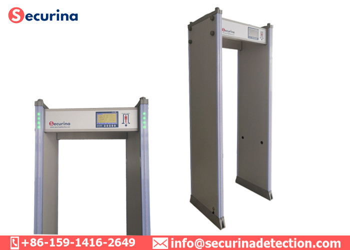 45 Zones Arched Metal Detector Multi Zones Stationary Frame For ...