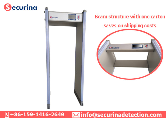 Infrared Remote Control Full Body Metal Detectors , Metal Detector Door ...