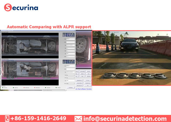 Easy Installations Under Vehicle Scanner Surveillance Machine With HD ...
