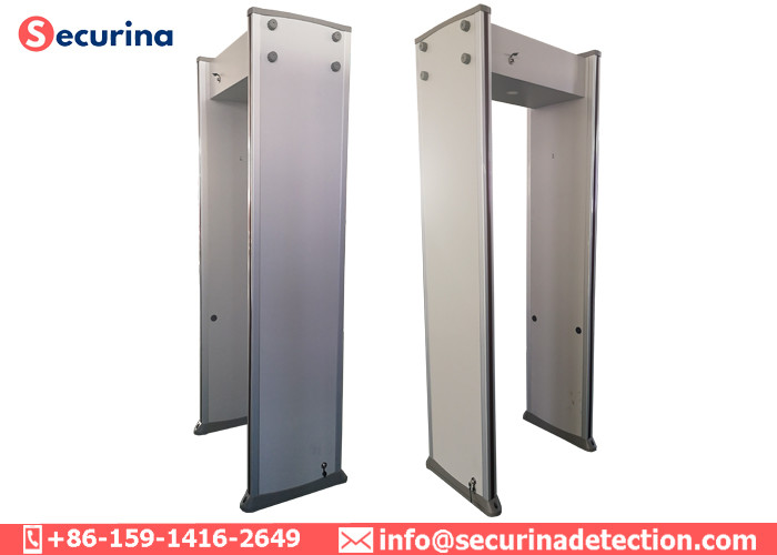 33 Zones High Sensitivity Metal Detector , Archway Security Gate For ...