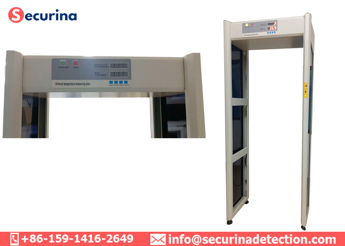 Infrared Thermometer Body Temperature Detector Walk Through Scanner for ...