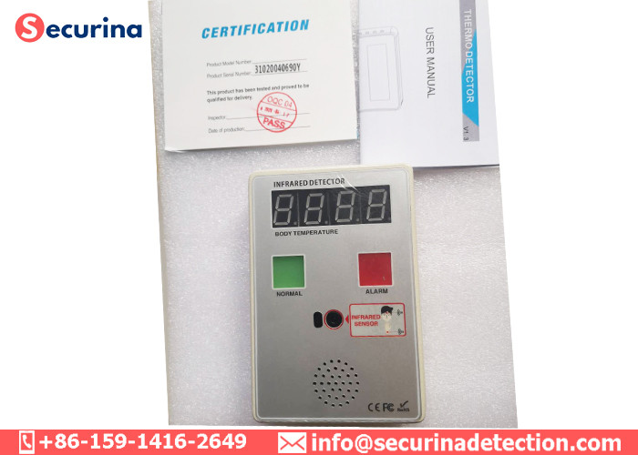 1.1kgs Net Weight Infrared Body Temperature Thermometer Portable Fever ...