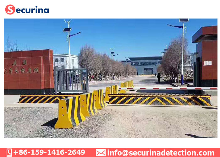 Reflecting Adhesive Strip Warning Anti-terrorist Hydraulic Roadblocker ... Reflecting Adhesive Strip Warning Anti-terrorist Hydraulic Roadblocker ...