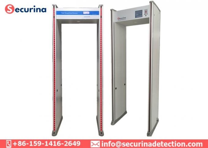 8 Zones Security Archway Metal Detector Remote Control Easy Installation