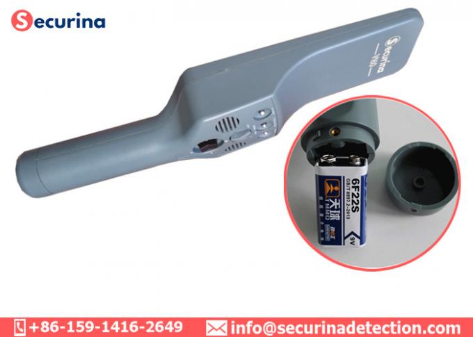 Hand Held Security Body Scanners , Handheld Wand Scanner Explosive ...