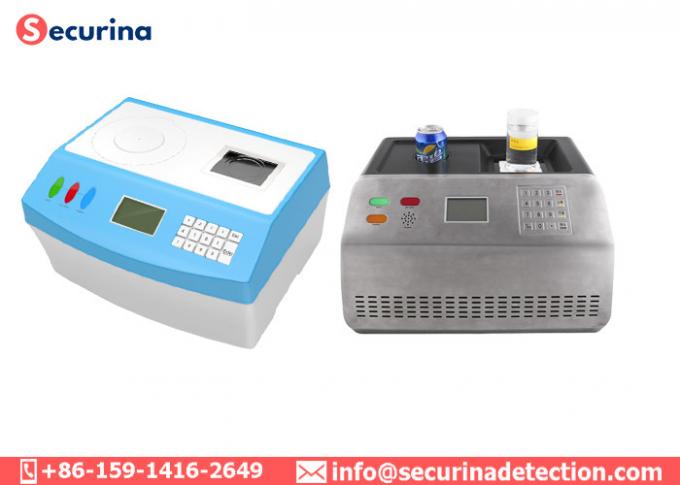 7 Inch Touch Screen Airport Liquid Scanner Analyer Measurement ...