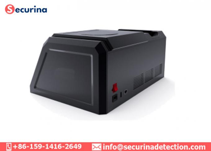 Desktop Bottle Liquid Scanner Explosive Trace Detector With LED Alarm Light