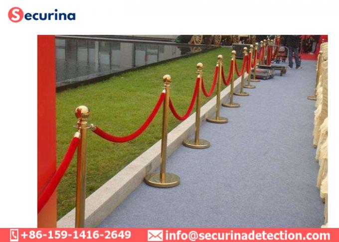 Stainless Steel Crowd Control Stanchions And Ropes Airport Pole ...