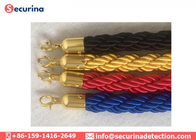 Safety Line Pole Rope Stanchion Cording Off Queue Barrier Ball Top ...