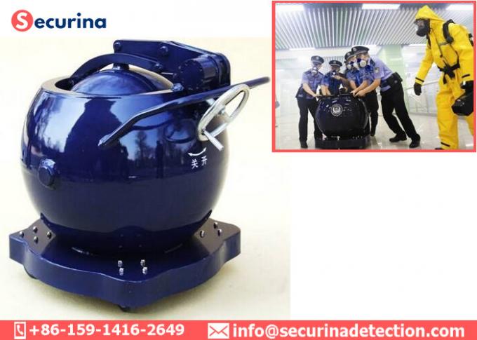 Carbon Steel Bomb Disposal Unit Blast Containment Vessel For Suspicious ...