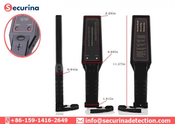 Metro Station Handheld Metal Detector Security Check High Sensitivity ...