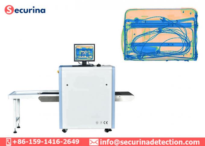 5030A Pseudo Color Image X Ray Baggage Scanner Machine With 80KV Generator