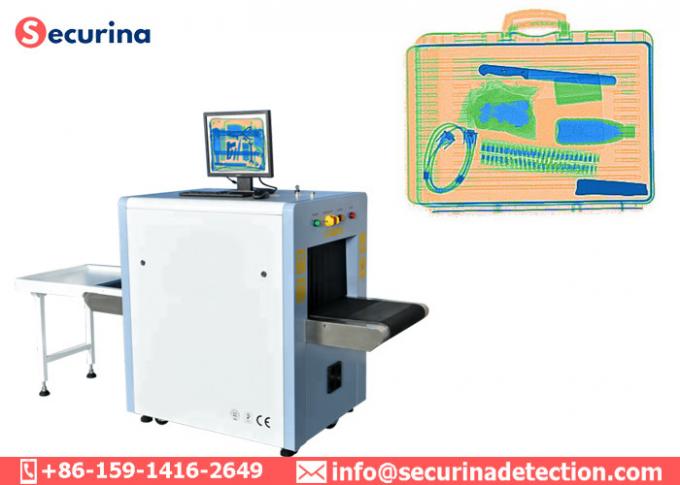 Security X Ray Baggage Scanner Machine 50x30cm Small Size For Hotel
