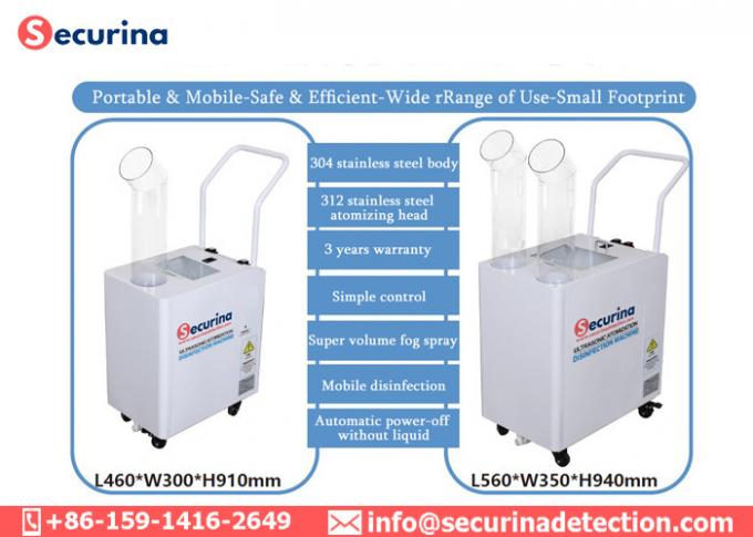 10L Capacity Mobile Ultrasonic Atomization Sterilization Sanitization ...